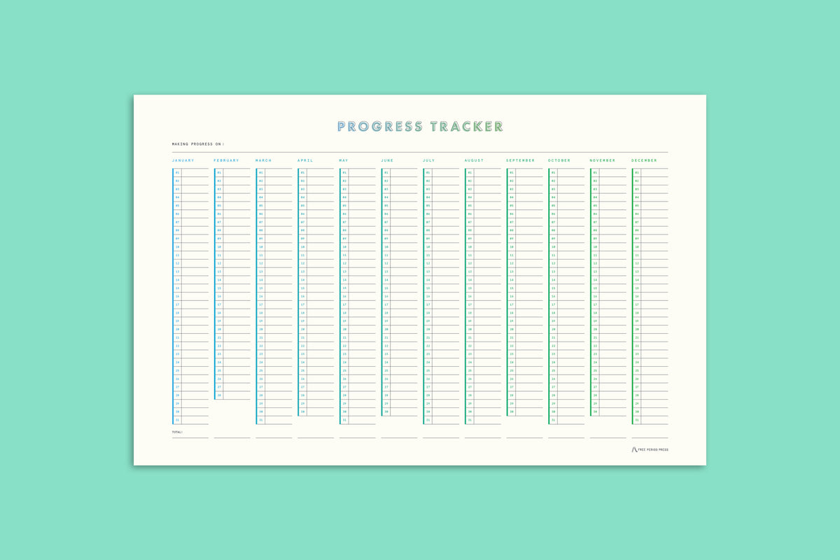 New Progress Tracker: Track Daily Progress Towards Your Big Goals ...