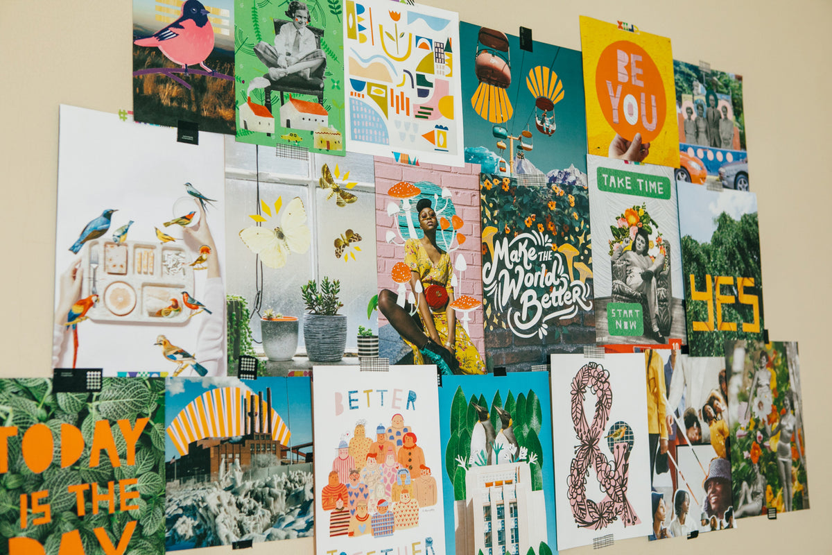 How to Make a DIY Collage Wall at Home – Free Period Press