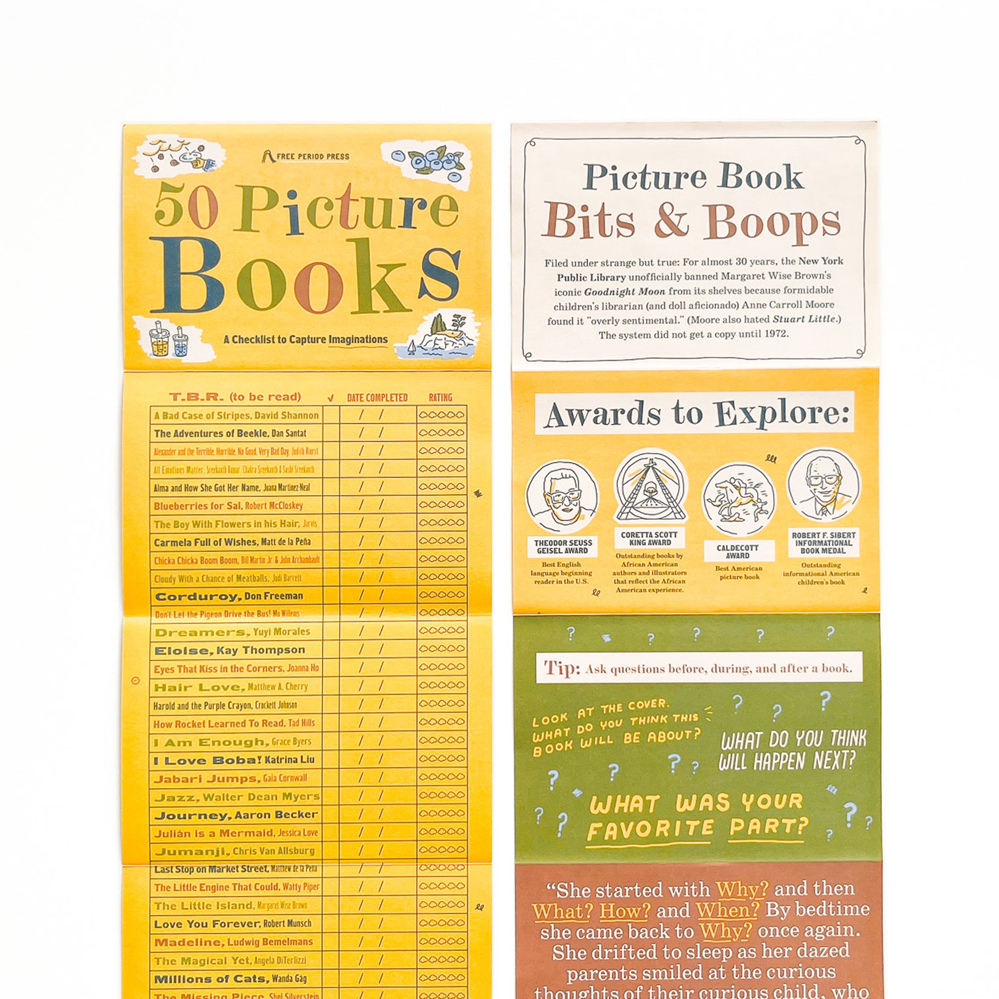 50 Picture Books: A Checklist to Capture Imaginations | Free Period Press