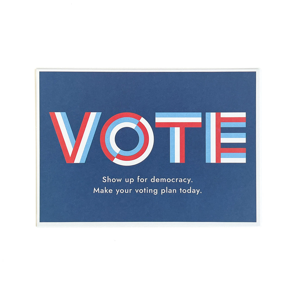 Show Up - Political Action Postcards Set of 12 – Free Period Press