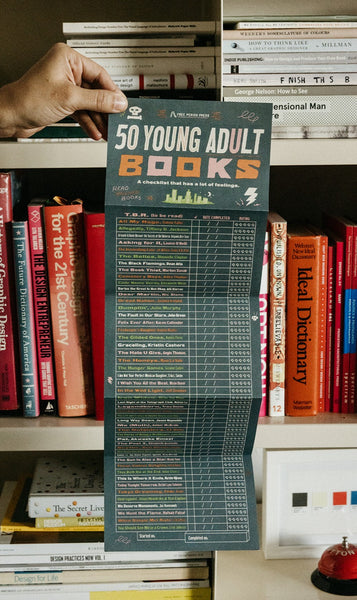 50 Young Adult (YA) Books: A checklist that has a lot of feelings ...